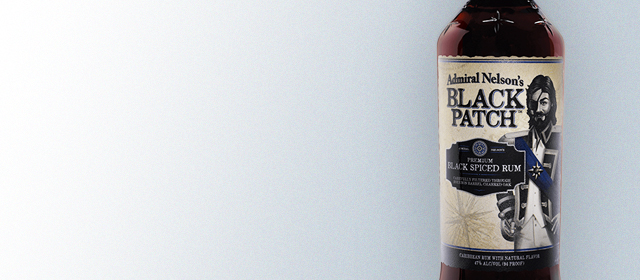 Admiral Nelson's Black Patch Spiced Rum