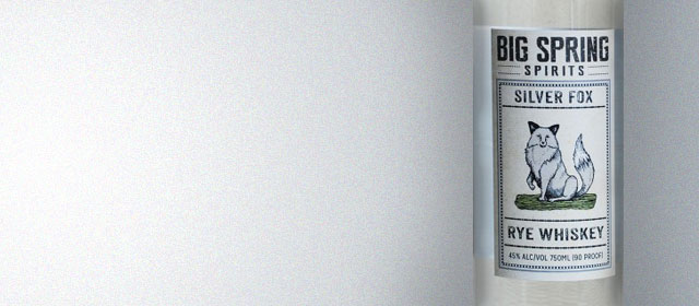 Big Spring Spirits Silver Fox Rye Whiskey