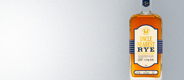 Uncle Nearest Uncut/Unfiltered Straight Rye Whiskey