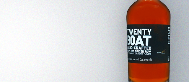 Twenty Boat Cape Cod Spiced Rum