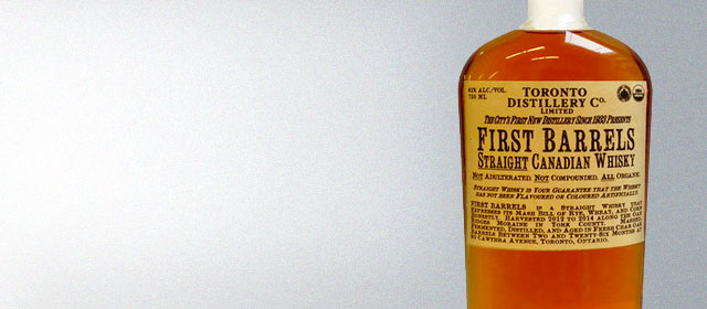First Barrels Straight Canadian Whisky