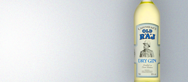Old Raj Dry Gin (55%)