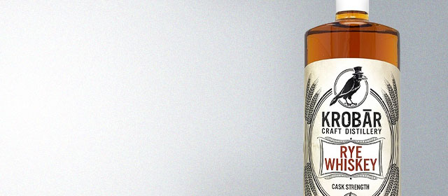 KROBĀR Cask Strength Rye Whiskey