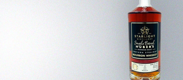 Starlight Single Barrel Huber's Rickhouse Select Indiana Bourbon