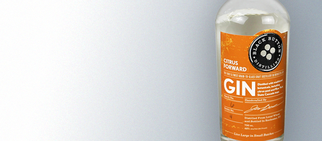 Black Button Citrus Forward Gin