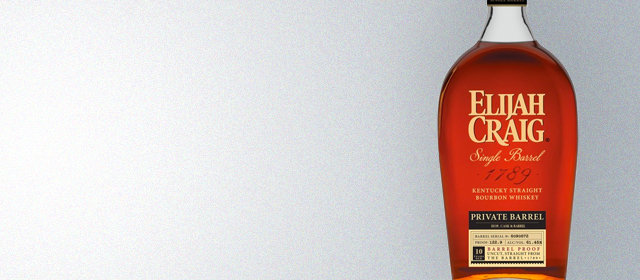 Elijah Craig Single Barrel Barrel Proof Bourbon (Private Label)