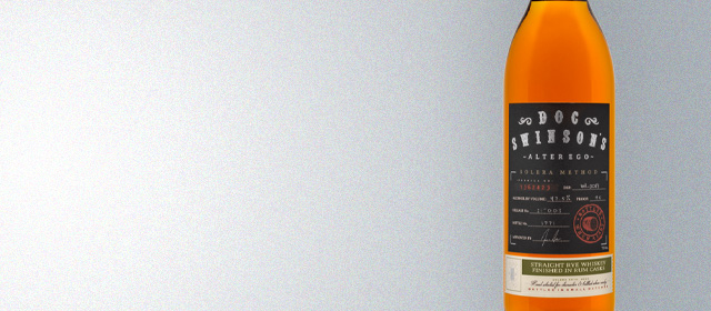 Doc Swinson's Alter Ego Solera Method Straight Rye Finished in Rum Casks