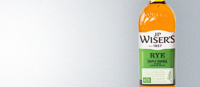 J.P. Wiser's Triple Barrel Rye