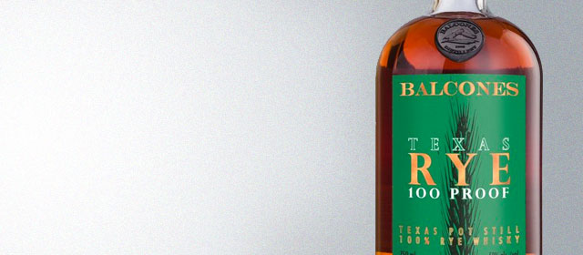 Balcones Texas Rye 100 Proof