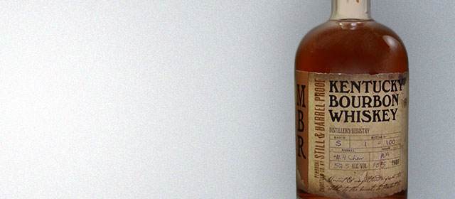 MB Roland Still and Barrel Proof Bourbon