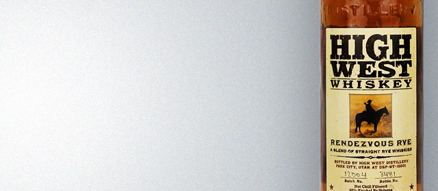 High West Rendezvous Rye