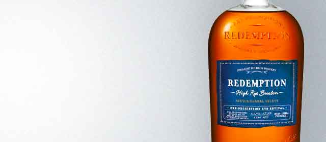 Redemption High Rye Bourbon Single Barrel Select