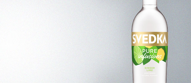 Svedka Pure Infusions Ginger Lime